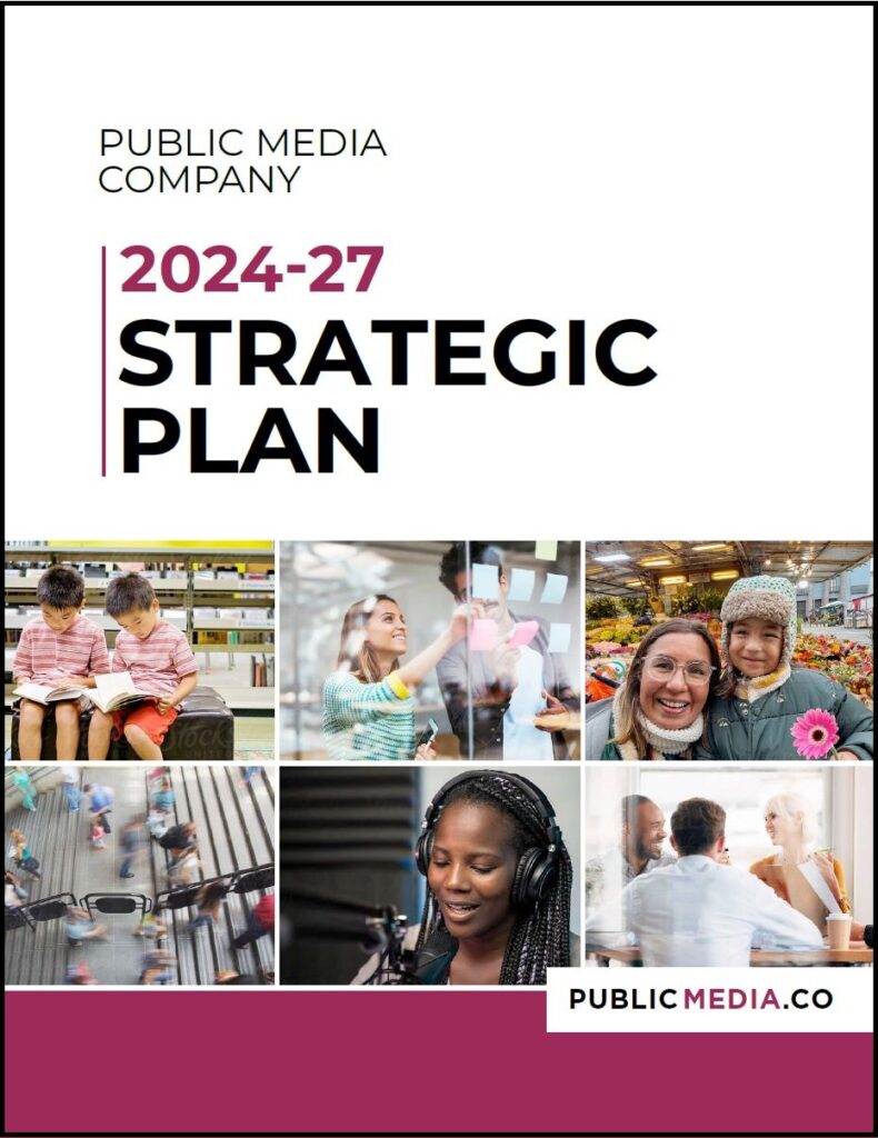 strat-plan-cover-page - Public Media Company